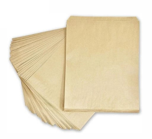 No.3 Brown Kraft Flat bag - Classique International